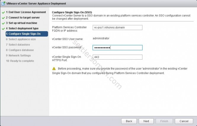 How To Deploy The Vcenter Server 6 Appliance With An External Platform