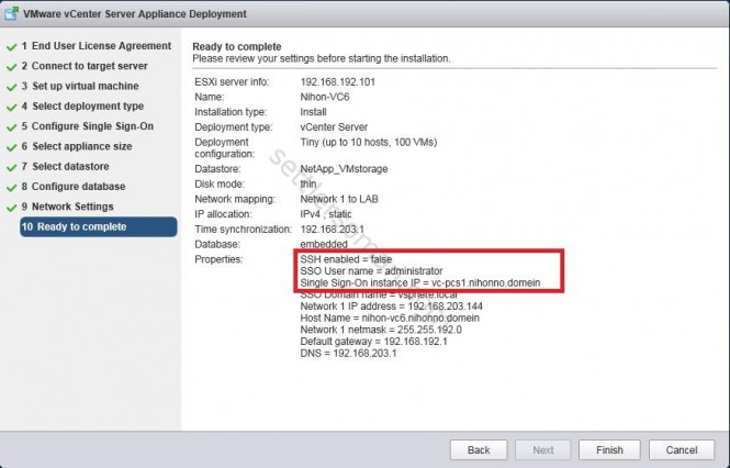 How To Deploy The Vcenter Server 6 Appliance With An External Platform Services Controller