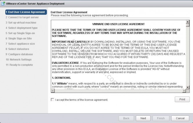 How To Deploy External Platform Services Controller Appliance