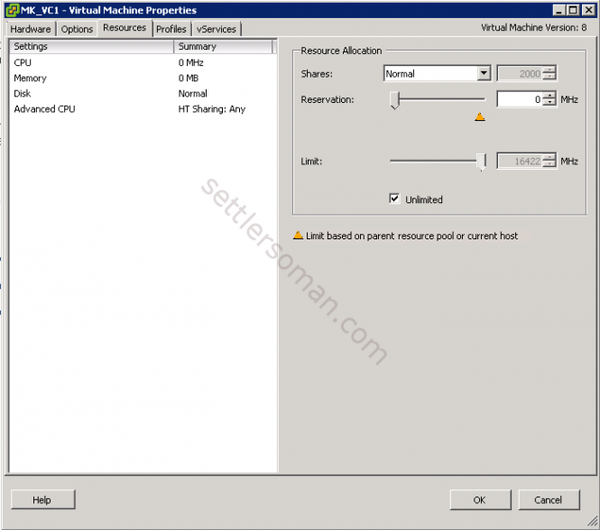 VMware vSphere basics: understanding Resource Pools. | Settlersoman - A settler in the SDDC world.