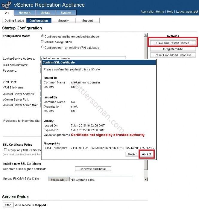 How to install and configure VMware vSphere Replication (Hypervisor Based Replication) 6.0 ...