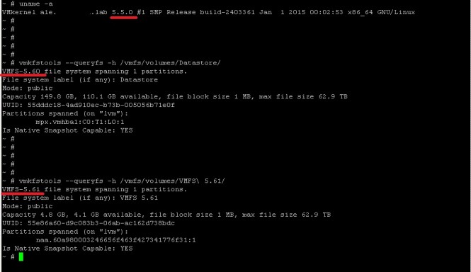 Upgrading Vmfs Datastores After Migrating To Vsphere 6 Settlersoman