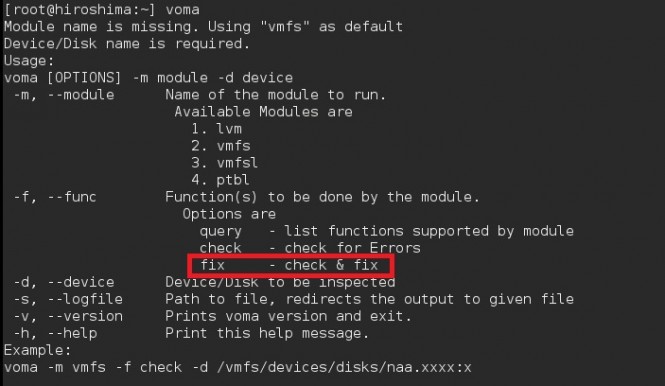 How to check and fix VMFS metadata using vSphere On-disk Metadata ...